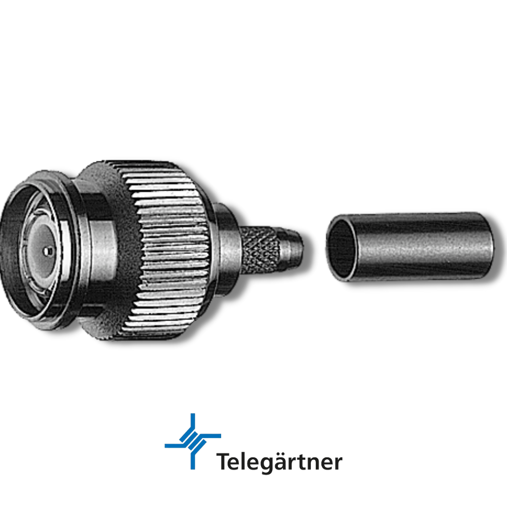 TNC Straight Plug Crimp|PROTEL