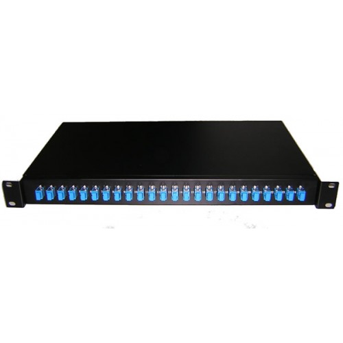 PROTELFIBER 24'lü Patch Panel SC/SM adaptörlü I PROTEL